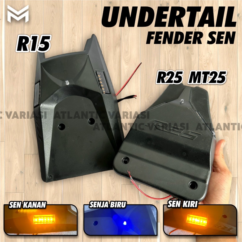 Jual FENDER UNDERTAIL SET LAMPU SEN YAMAHA R25 MT25 R15 V3 R15V3 LAMPU ...