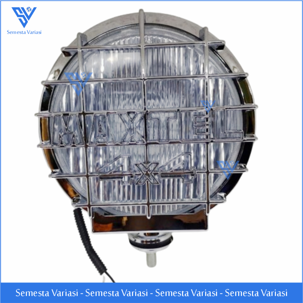 Jual LAMPU VARIASI MOBIL JEEP MAXTEL 4X4 SOROT PUTIH FOGLAMP 12 VOLT [2 ...