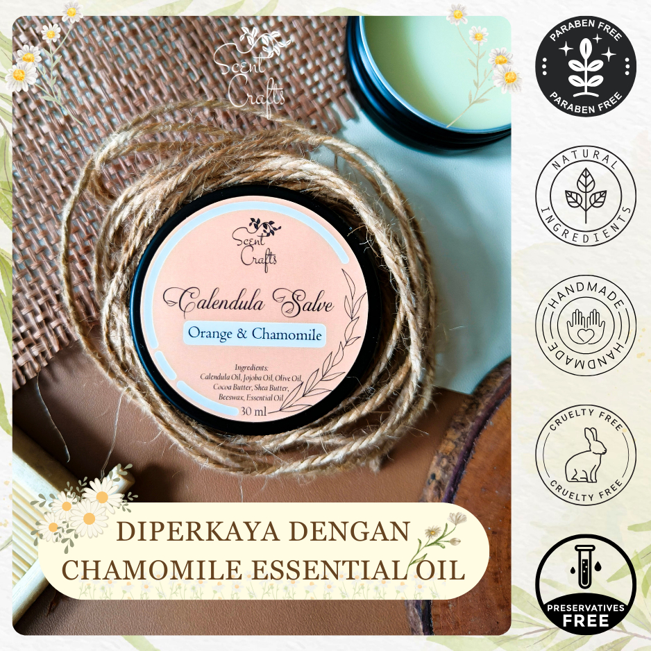 Jual Calendula Salve - Scent Crafts - Salep Calendula - Healing Balm ...