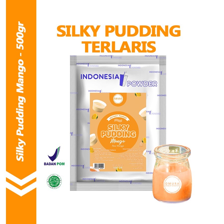Jual [SILKY PUDDING] Bubuk Silky Puding Rasa Mangga / Mango 500 Gram ...