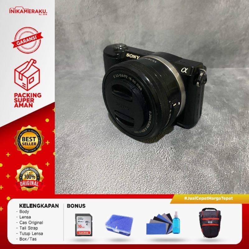 Jual Kamera Mirrorless Sony A5000 Bergaransi Fullset Siap Pakai | Shopee Indonesia