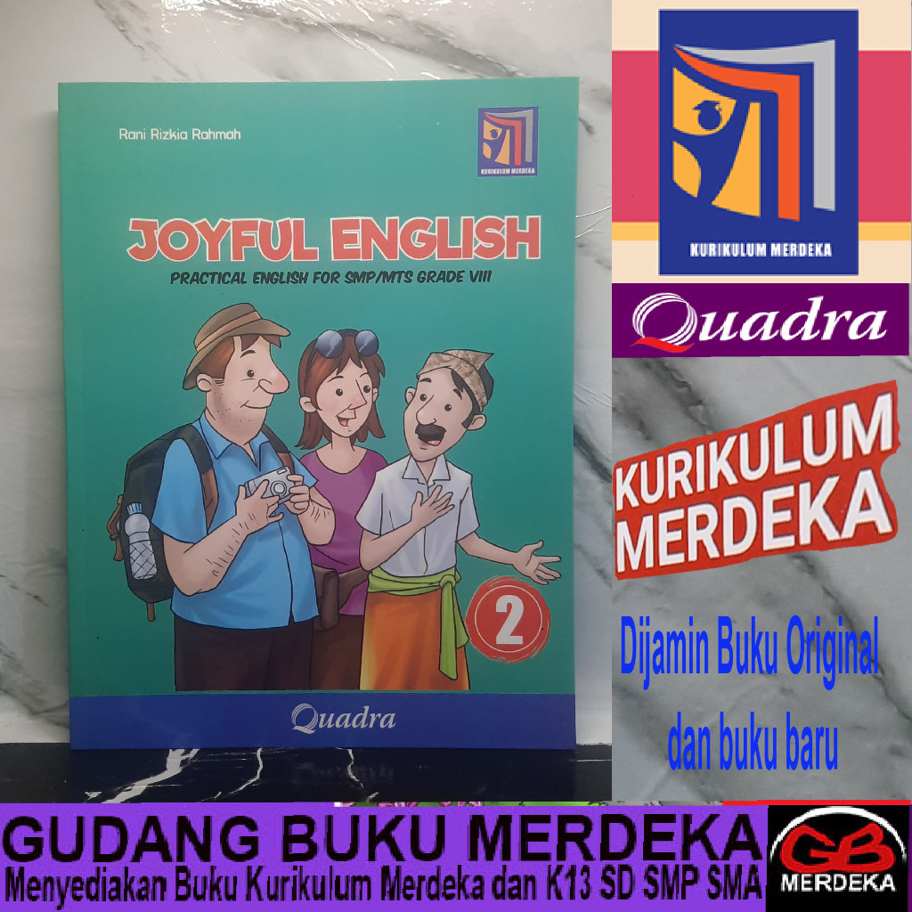 Jual JOYFUL ENGLISH 2 (Practical English) Kelas 8/VIII SMP/MTs Kurikulum Merdeka Penerbit ...
