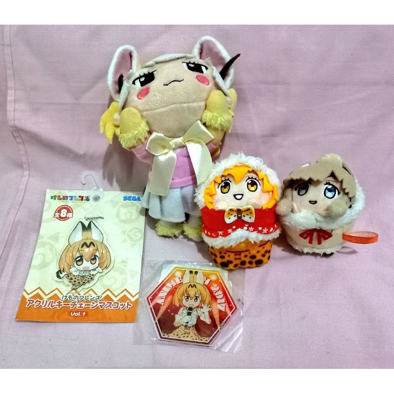 Jual Kemono Friends Plush Nuigurumi Nesoberi Mochikororin Keychain ...