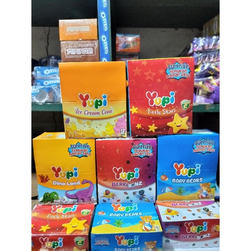 Jual Permen Yupi kotak 500 aneka rasa | Shopee Indonesia