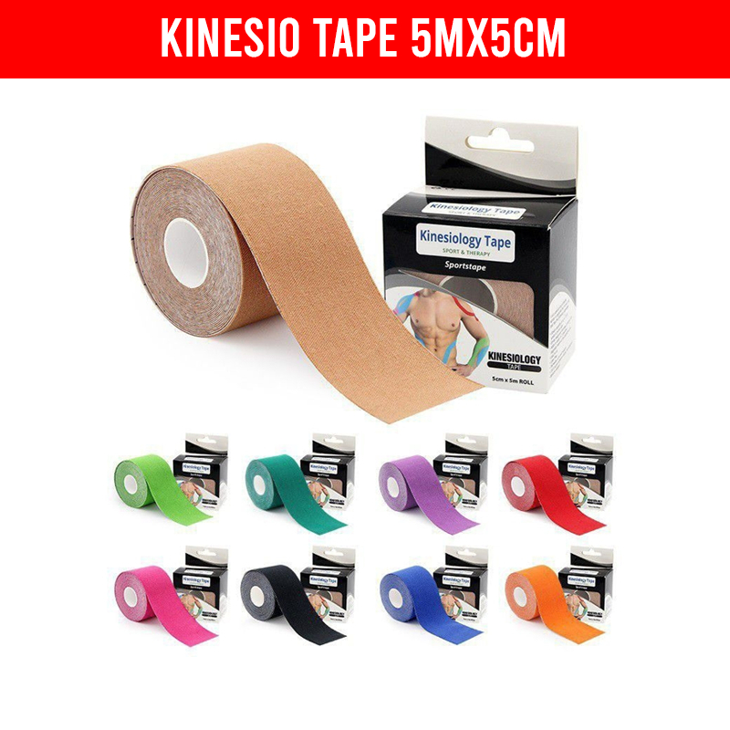 Jual Kinesio Tape / Tapping / Kinesiology Perban Otot Elastis Olahraga | Shopee Indonesia