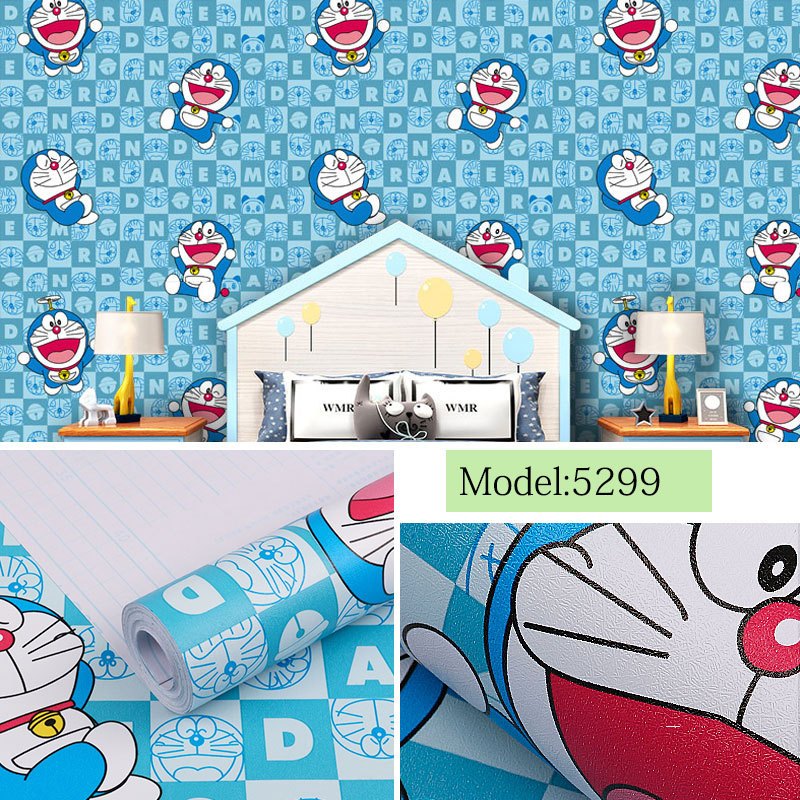 Jual Wallpaper Dinding Doraemon Abc 8m s/d 9m x 45cm | Shopee Indonesia