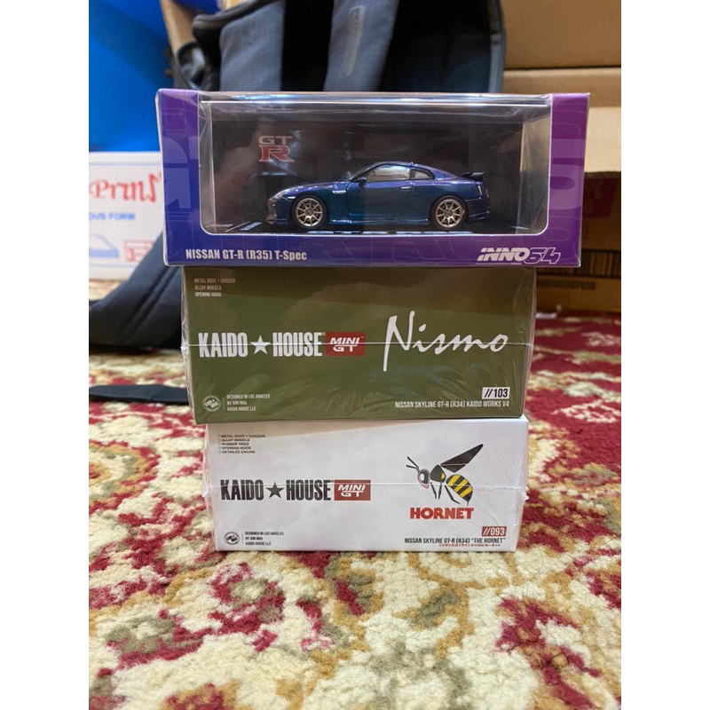 Jual Mini GT Kaido House R34 (Hornet+nismi) , Inno 65 GTR R35 | Shopee ...