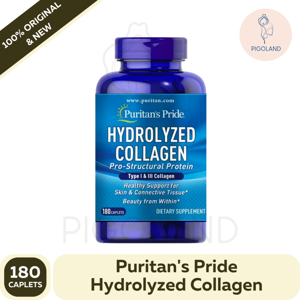 Jual Puritans Pride Hydrolyzed Collagen Suplemen Tulang Kuku Rambut ...