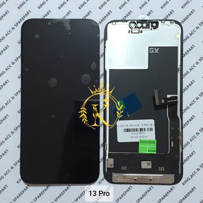 Jual LCD + TOUCHSCREEN IPH 13 PRO BLACK ( GX ) ORIGINAL OLED | Shopee Indonesia