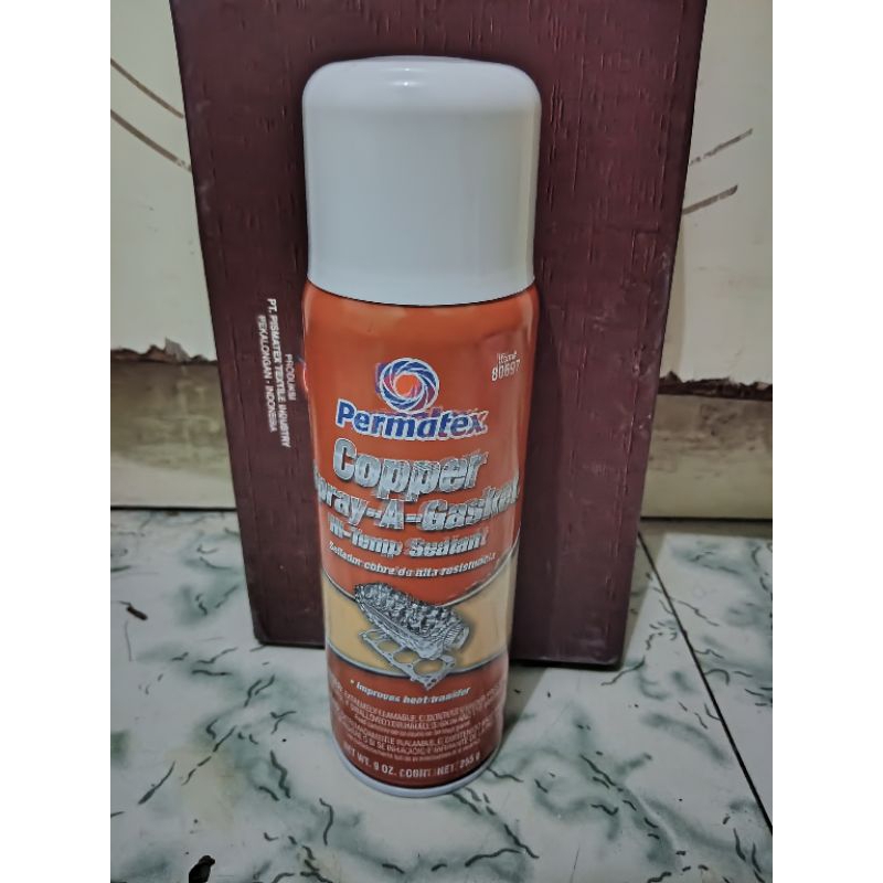 Jual Permatex Copper Spray-A-Gasket Hi-Temp Adhesive Sealant | Shopee ...