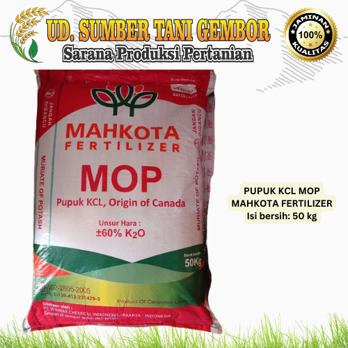 Jual PUPUK KCL MOP MAHKOTA FERTILIZER | Shopee Indonesia