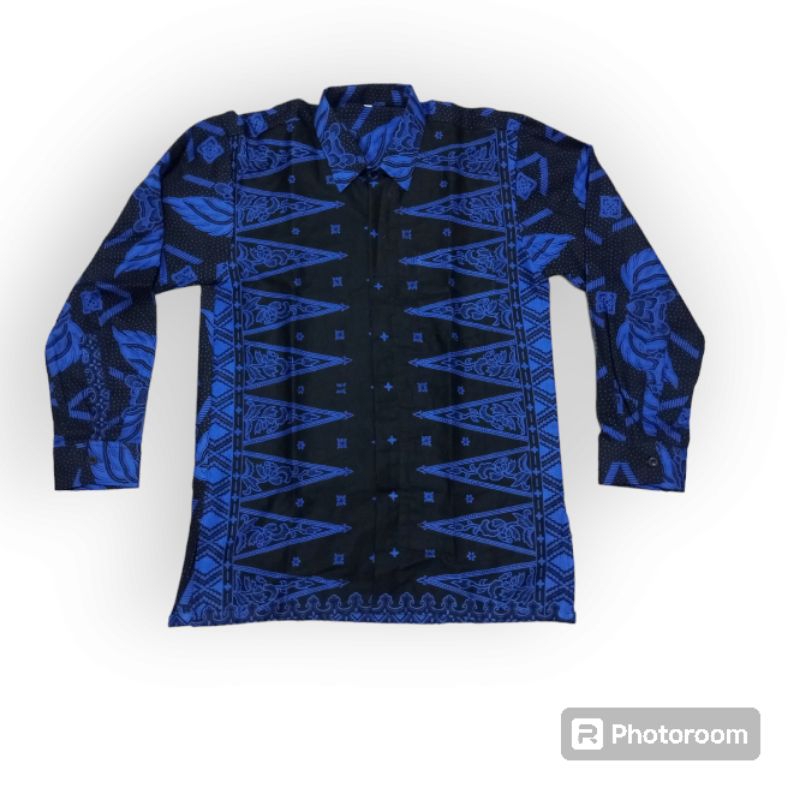 Jual Kemeja Pria motif Baduy Banten Tapak kebo | Shopee Indonesia