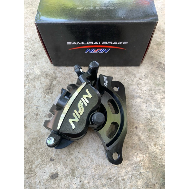 Jual BREKET KALIPER NISSIN SAMURAI 2 PISTON SET BREKET PNP MIO SOUL MIO SMILE MIO KARBU PIRINGAN ...