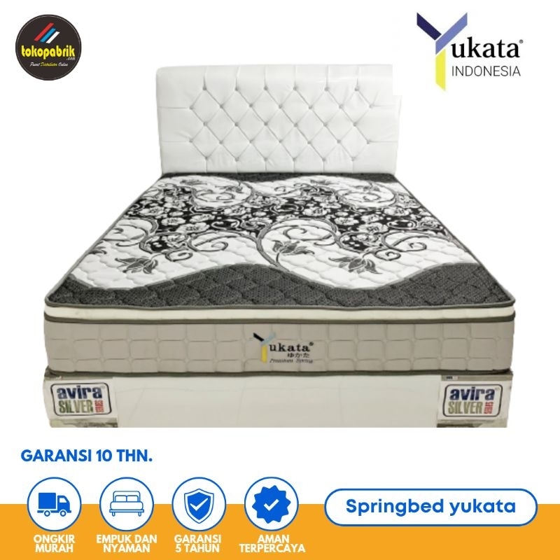 Jual Kasur Springbed Yukata Premium Original Springbed Plustop Yukata ...