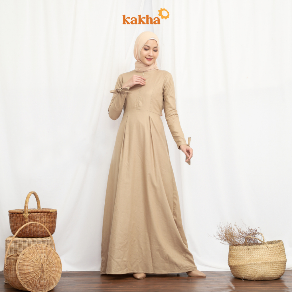 Jual CLEARANCE SALE - Kakha - Linen Series / Gamis Wanita / Sarimbit ...