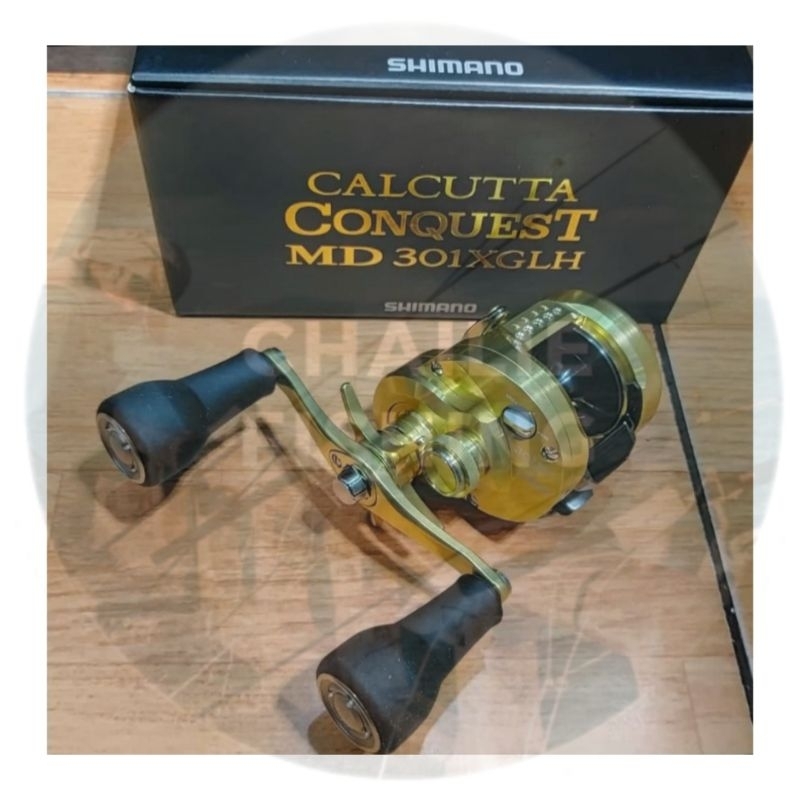 Jual Reel Shimano Calcutta Conquest MD 301XGLH 2023 | Shopee Indonesia