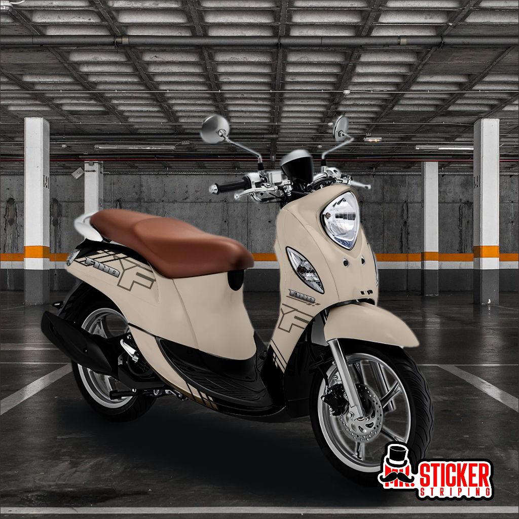 Jual Decal Yamaha Fino 125 fi premium granda full body custom sticker ...