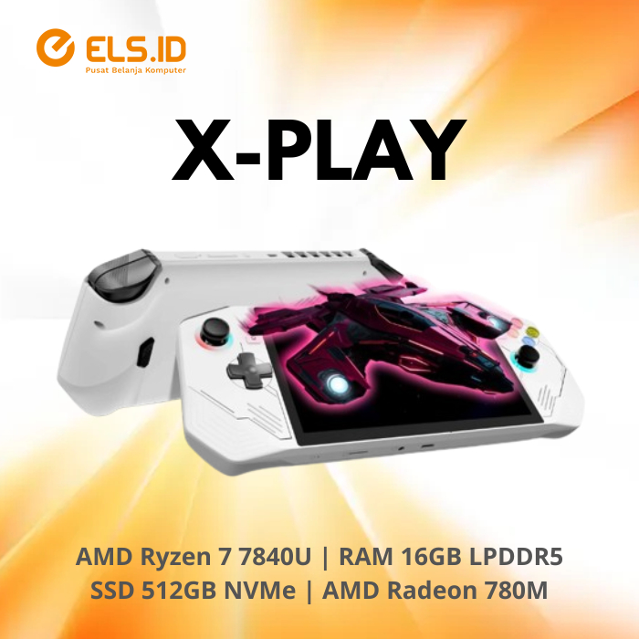Jual Advan X-Play Handheld Gaming PC Ryzen 7-7840U RAM 16GB SSD 512GB 7 ...