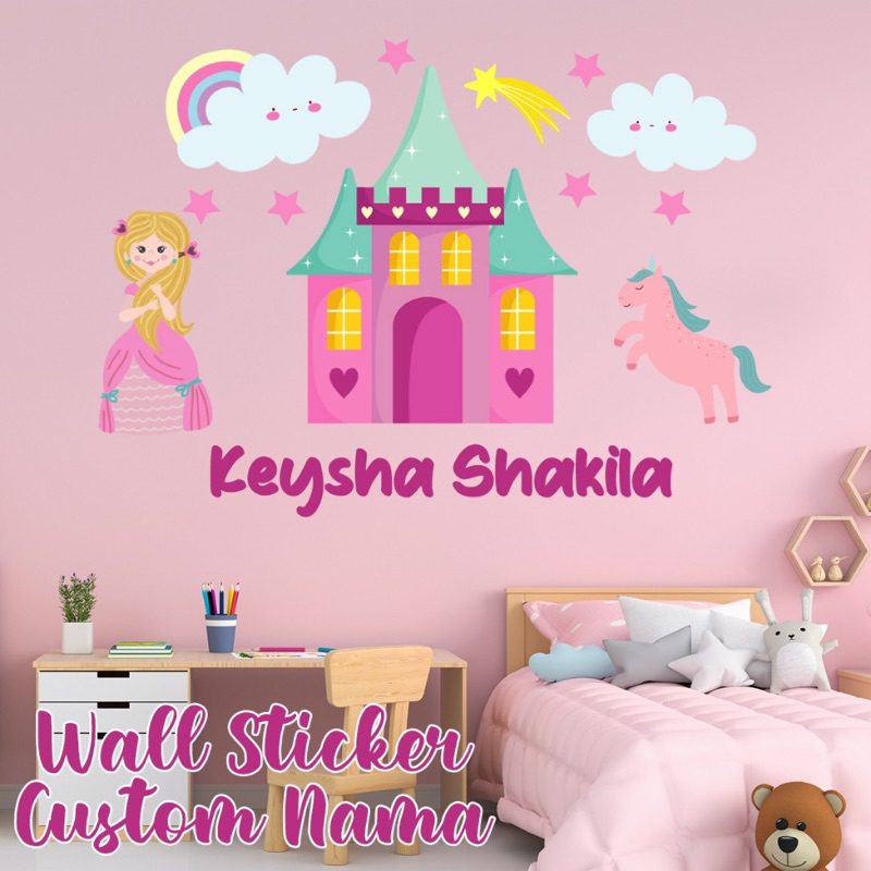 Jual #56 Free Sticker Kamar Anak Cowok dan Cewek CUSTOM Mudah dan Cepat ...