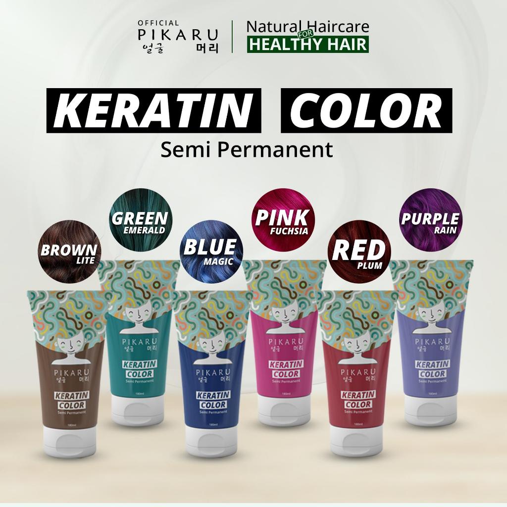 Jual PIKARU Keratin Hair Color | Shopee Indonesia