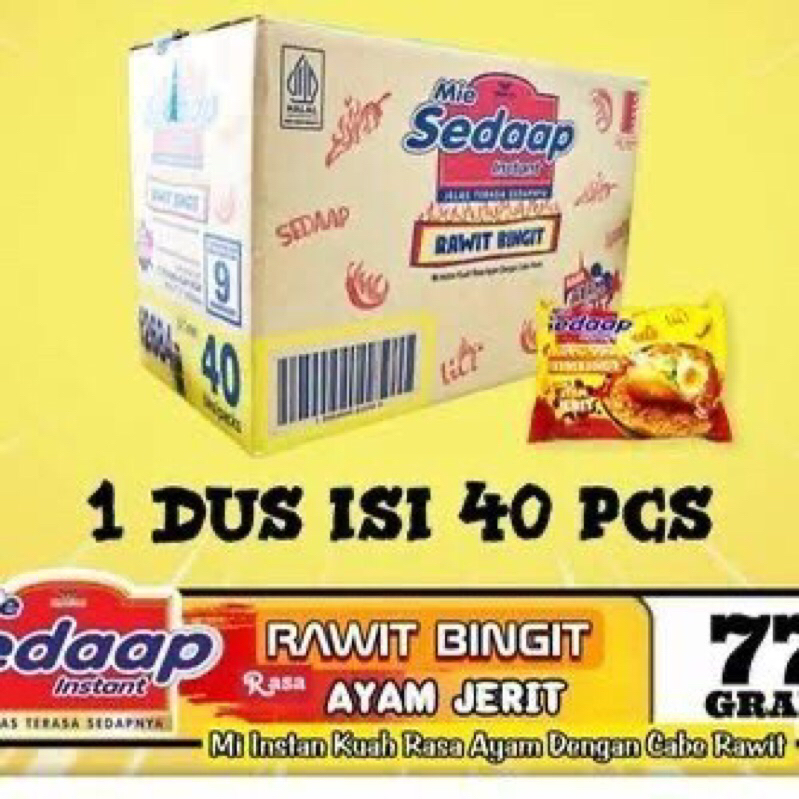 Jual Mie Sedaap Rawit bingit | Shopee Indonesia