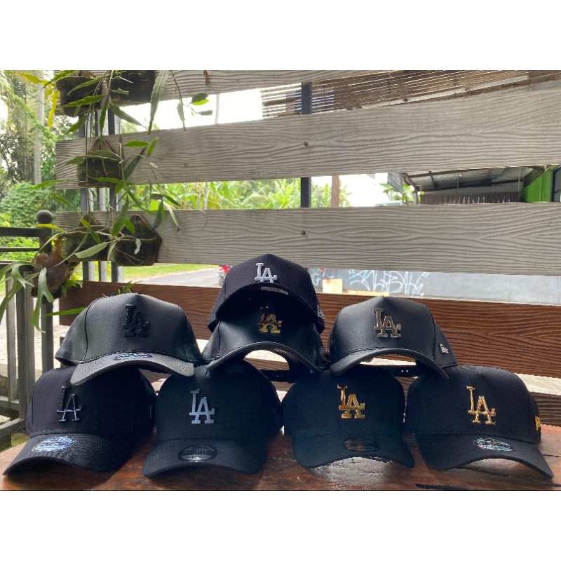 Jual Topi LA | NEW ERA logo besi | Shopee Indonesia