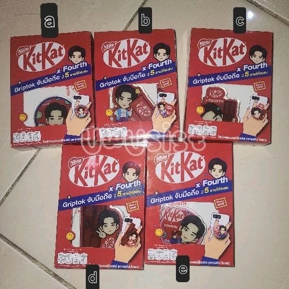 Jual KITKAT X FOURTH NATTAWAT ORIGINAL OFFICIAL THAILAND BANGKOK KIT KAT | Shopee Indonesia