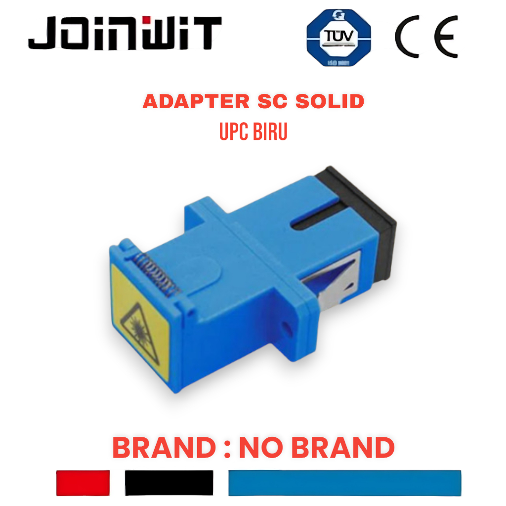 Jual ADAPTER SC UPC/APC Spring adaptor barel sc upc/apc solid dust cap ...