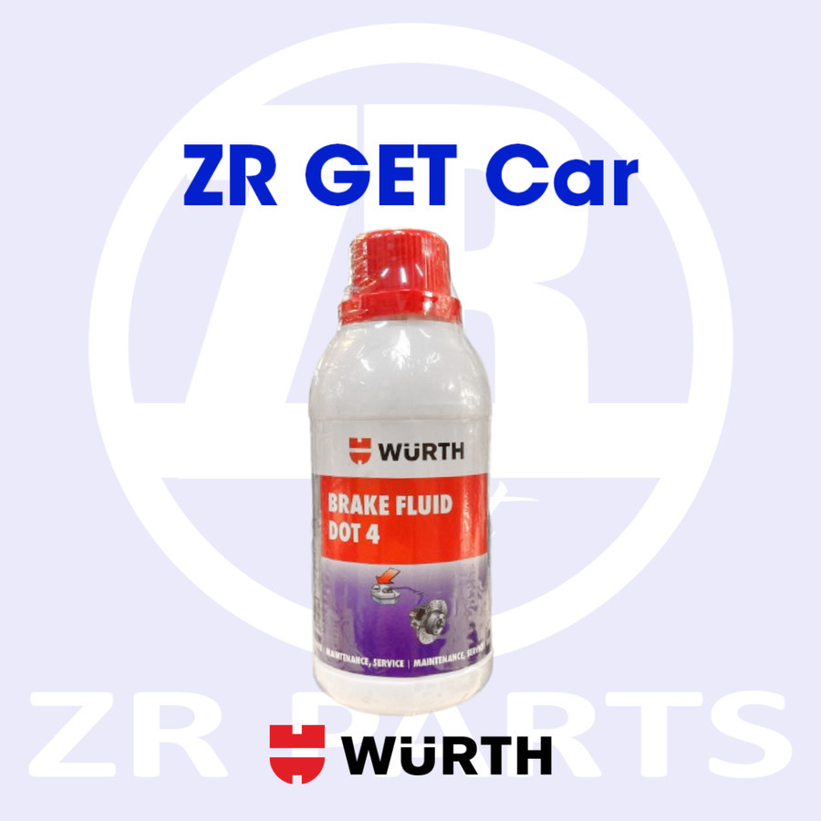 Jual Wurth Brake Fluid Minyak Rem Dot 4 250ML | Shopee Indonesia