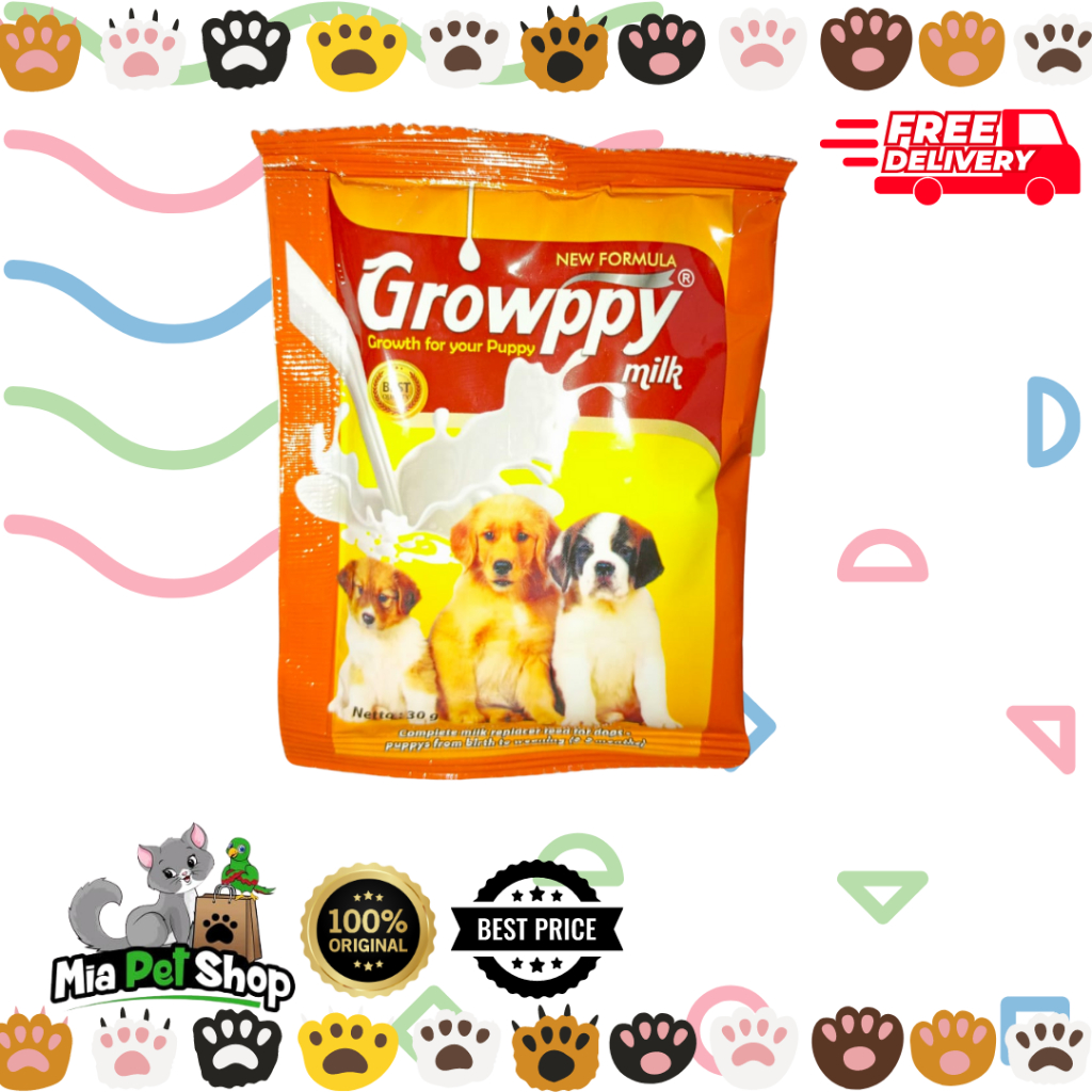 Jual GROWPPY Baby Dog Milk ( 1 DOS 10X30gr ) - Susu Anjing Susu Puppy Susu Anak Anjing GROWPY ...