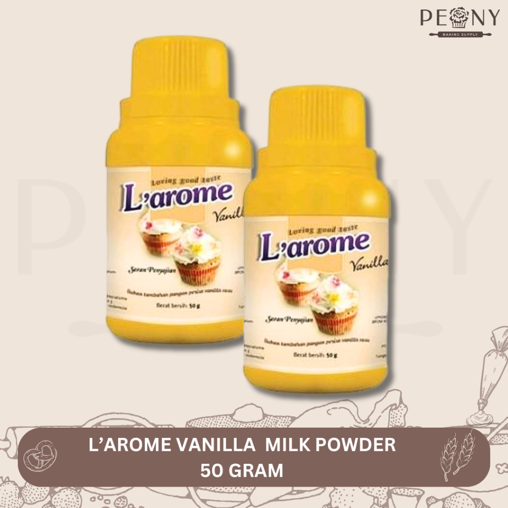 Jual LAROME VANILLA MILK POWDER / PASTA VANILLA BUBUK / PERASA VANILLA BUBUK 50 GRAM | Shopee ...