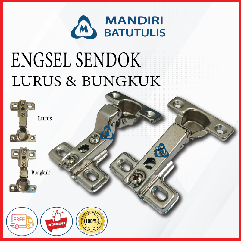 Jual Engsel Sendok Lurus Bengkok Bungkuk Kitchen Set Lemari Engsel ...