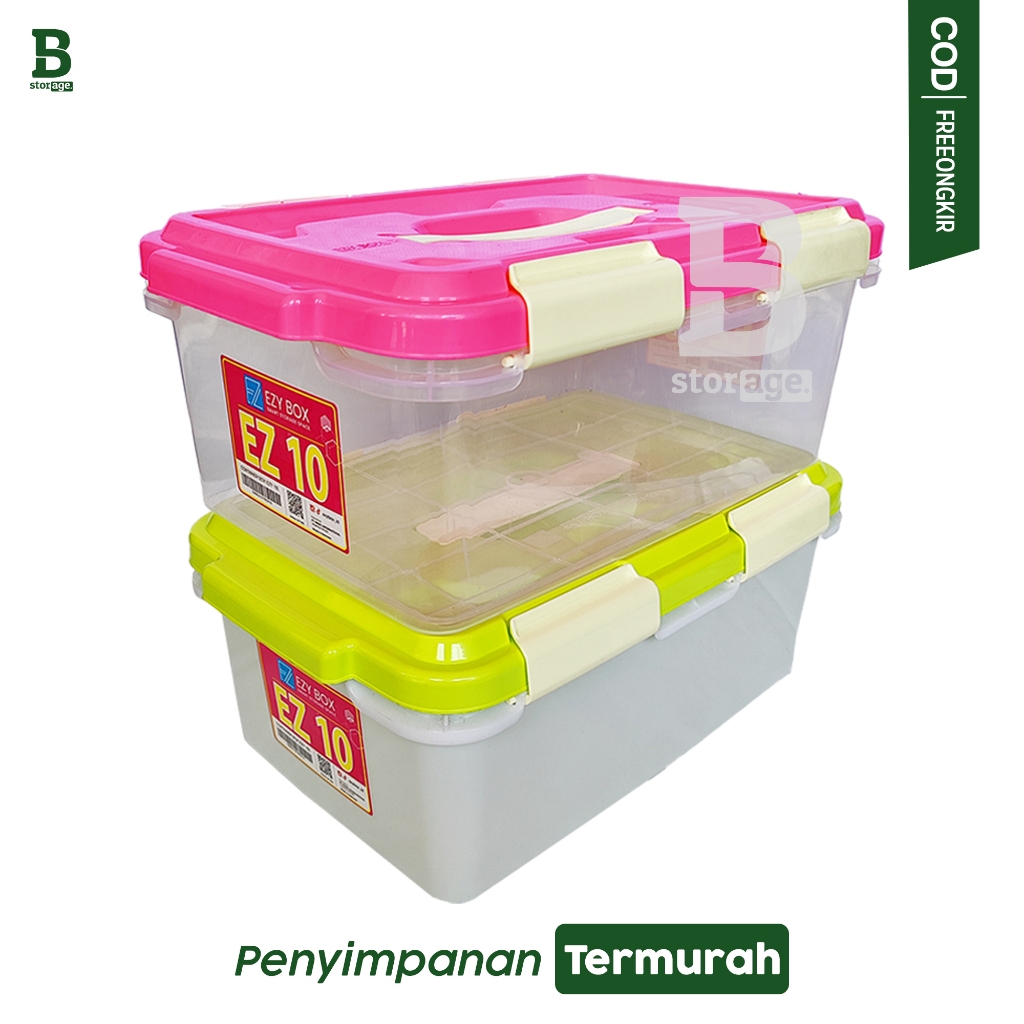 Jual Box Container Kecil CB 10 Liter EZY Penyimpanan Multifungsi BPA ...