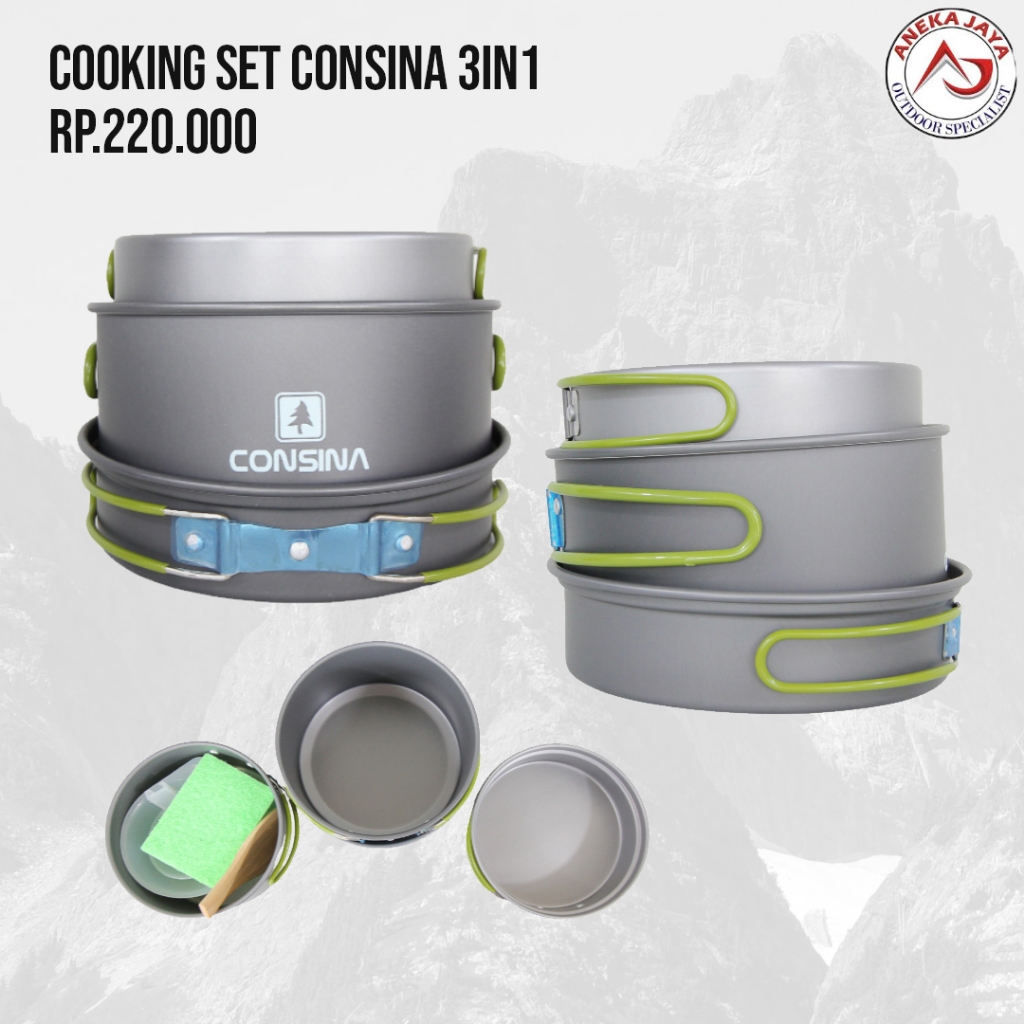 Jual COOKING SET CONSINA 4 IN 1 | Shopee Indonesia