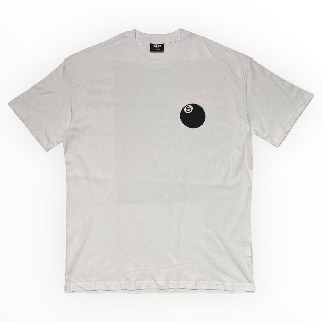 Jual STUSSY 8 BALL TEE WHITE - Stussy Australian released | Shopee ...