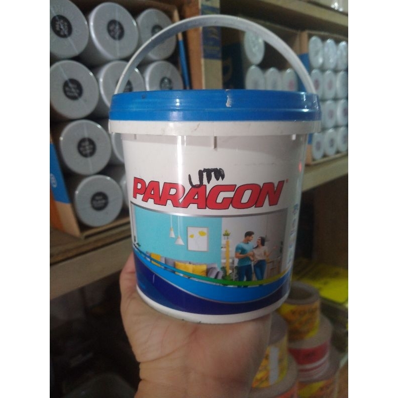 Jual Cat Tembok / Cat Air PARAGON Warna Putih Kemasan 1 kg | Shopee ...