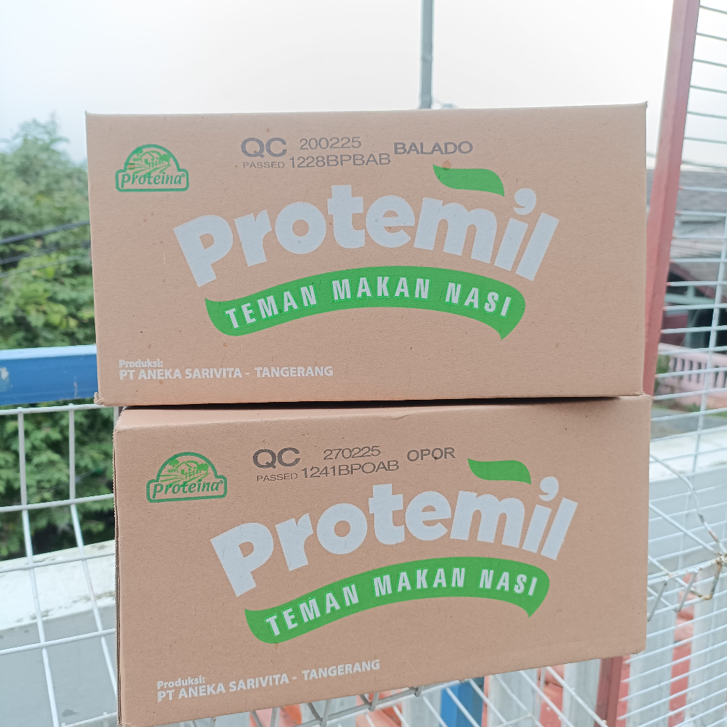 Jual Protemil 1 DUS, Lauk Siap Santap Rasa Balado, Opor dan gulai ...