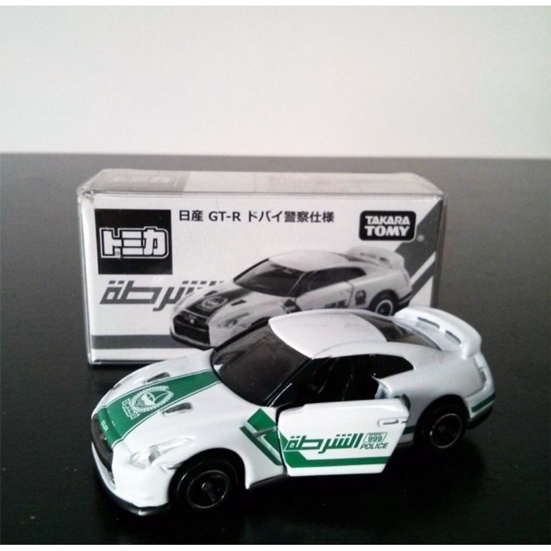 Jual TOMICA NISSAN GT-R DUBAI POLICE CAR TAKARA TOMY DIECAST MOBIL POLISI DUBAI NISAN GTR ...
