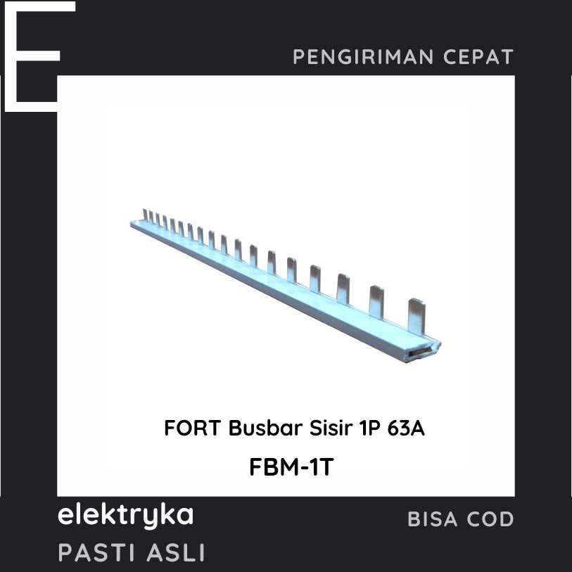 Jual FORT Busbar Sisir Untuk MCB 1P FBM-1T | Shopee Indonesia