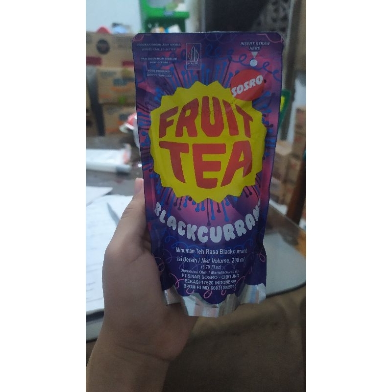 Jual Fruit Tea Blackcurrant 200 ML | Shopee Indonesia