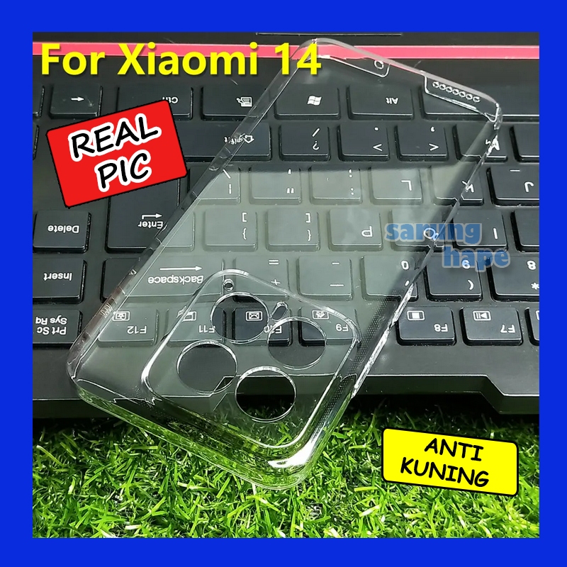 Jual Xiaomi 14 - Mika Transparan Clear Hard Case Hardcase Casing Cover Bening Keras | Shopee ...