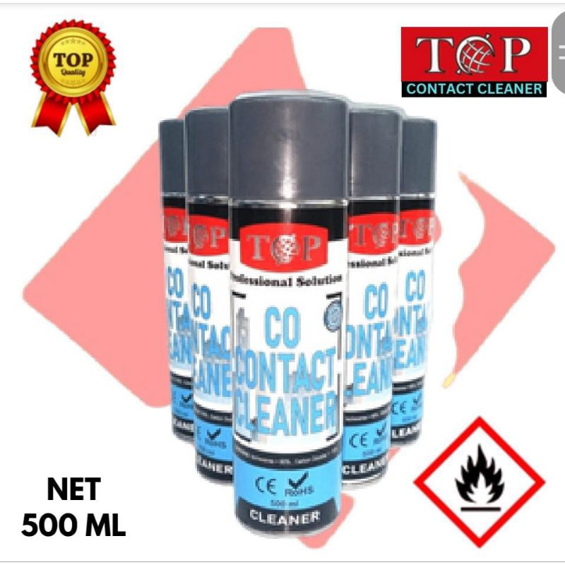 Jual Contact Cleaner Electronic & Electrical Component TOP CO 500ml ...