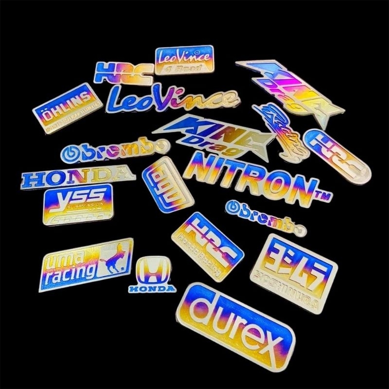 Jual emblem logo titanium emblem logo honda titanium emblem logo small ...