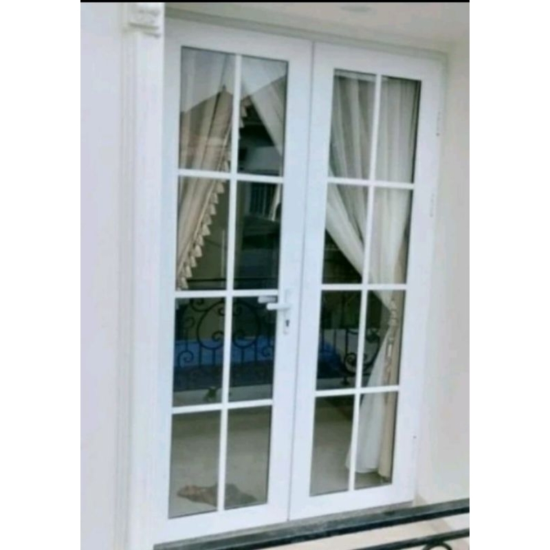 Jual pintu double alumunium list ornamen | Shopee Indonesia