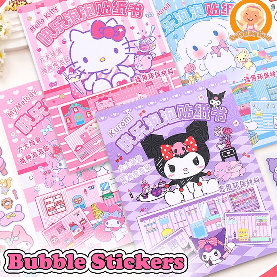Jual Pesan disini Buku Sticker Lucu Jumbo Bubble 3D Sticker Book Viral ...