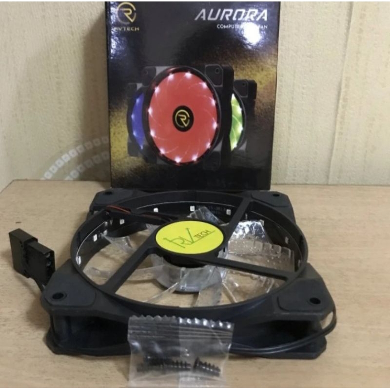 Jual Fan Casing 12CM RGB - FAN Casing LED - Kipas CPU Komputer | Shopee ...