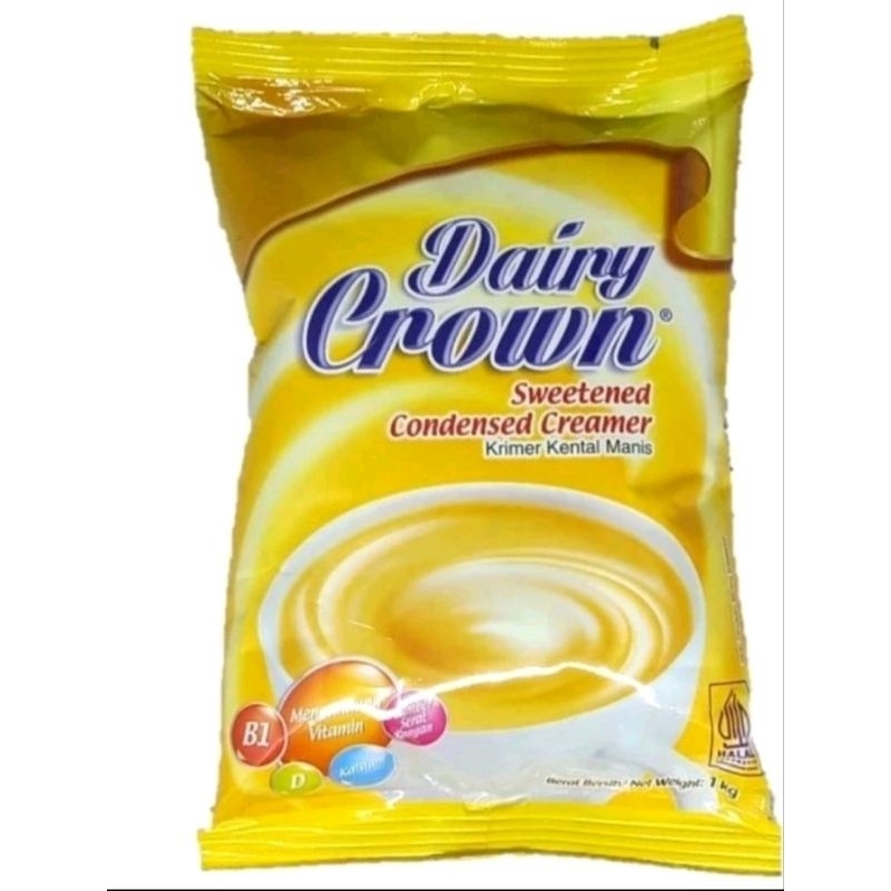 Jual SUSU DAIRY CROWN 1 kg | Shopee Indonesia