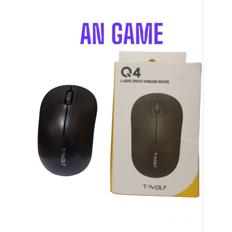 Jual MOUSE WIRELESS T-WOLF Q4 / MOUSE WIRELESS TWOLF | Shopee Indonesia