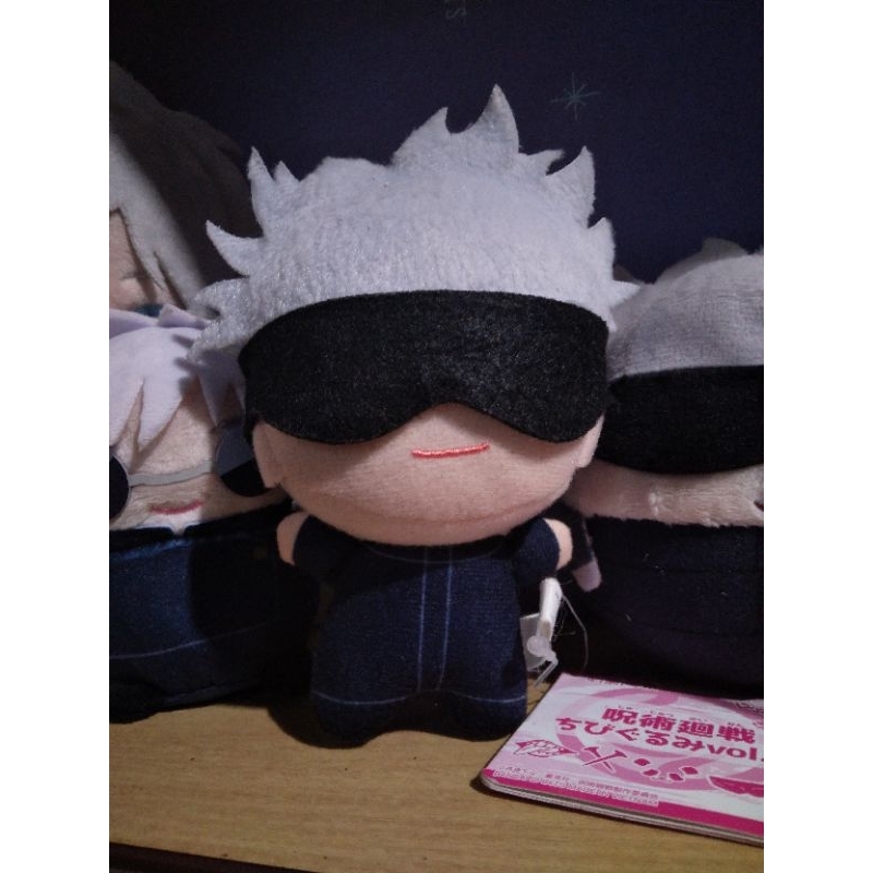 Jual Jujutsu Kaisen Gojo Satoru Plush Chibigurumi Blindfold | Shopee ...