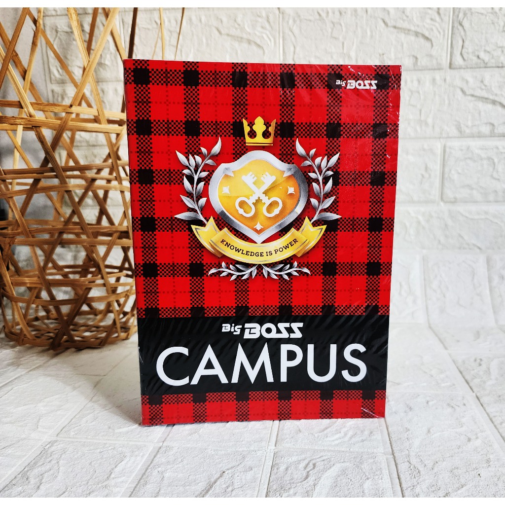 Jual BUKU TULIS BIG BOSS CAMPUS 50 LEMBAR ISI 5 PCS / BUKU SIDU/ BUKU ...